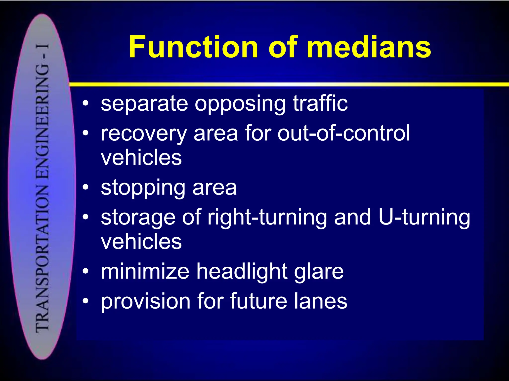 Elements of a Typical Cross-section of Road and Highway drainage | PPT