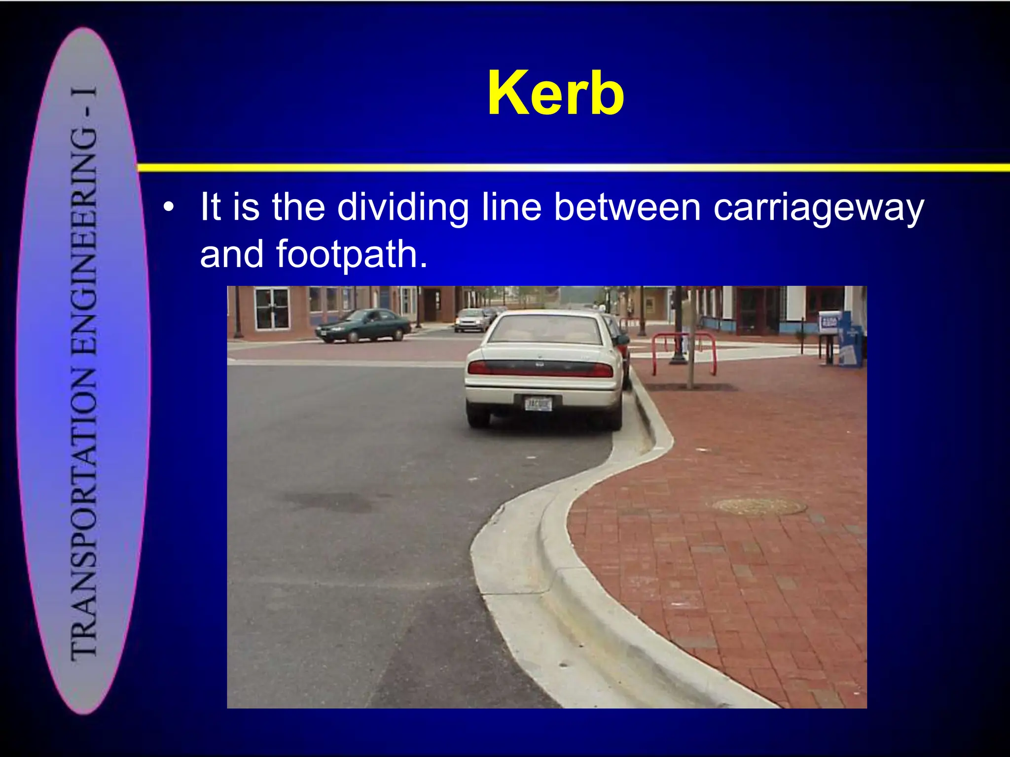 Elements of a Typical Cross-section of Road and Highway drainage | PPT