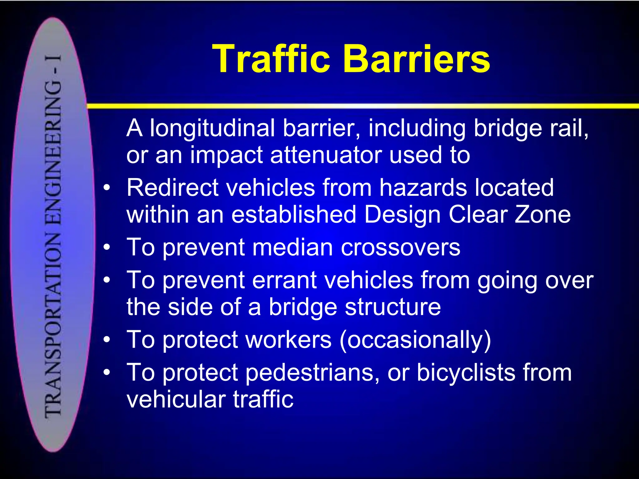 Elements of a Typical Cross-section of Road and Highway drainage | PPT