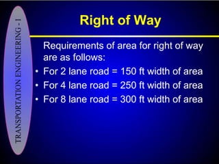 Elements of a Typical Cross-section of Road and Highway drainage | PPT