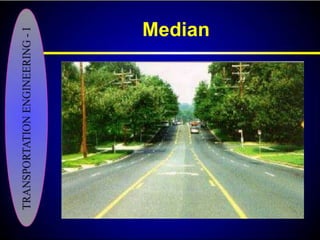 Elements of a Typical Cross-section of Road and Highway drainage | PPT