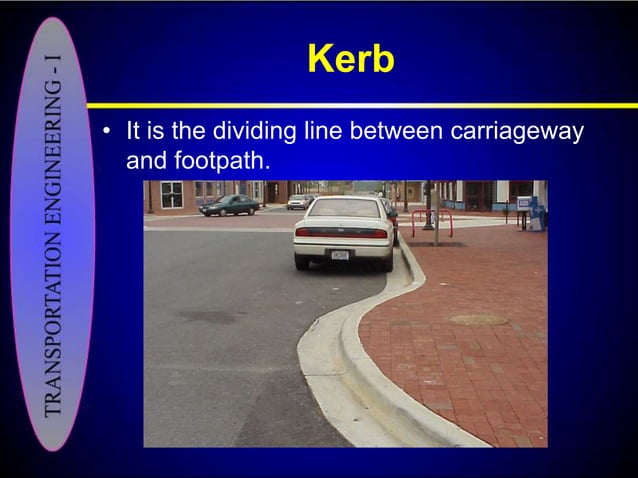 Elements of a Typical Cross-section of Road and Highway drainage | PPT ...