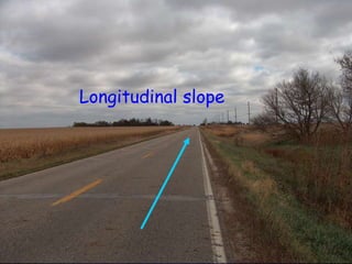 Elements of a Typical Cross-section of Road and Highway drainage | PPT