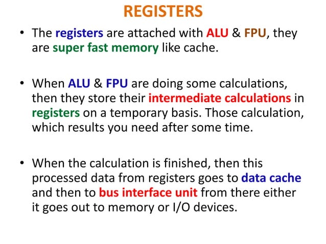Lec # 04 Computer Hardware (CPU & Memory)-1-1.pptx | Computing ...
