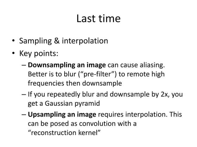 Computer Vision harris | PPTX