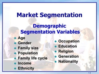 Segmentation, targeting ad positioning of Brands | PPT | Marketing and ...