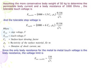 LEC # 04 SUBSTATION GROUNDING.ppt