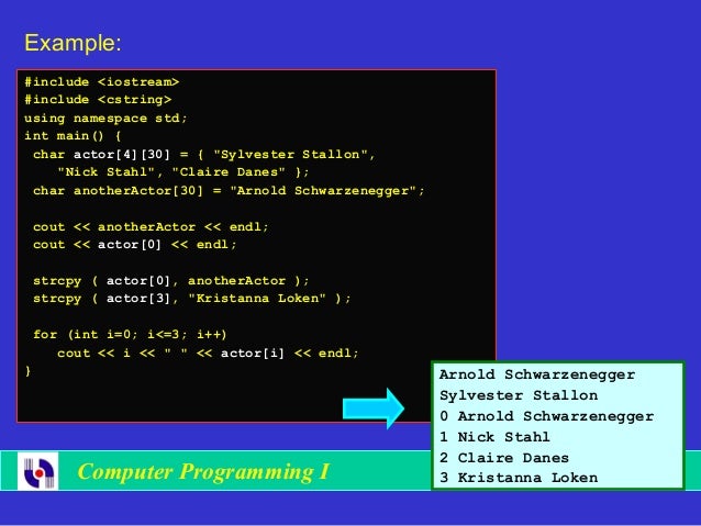 Computer Programming- Lecture 5