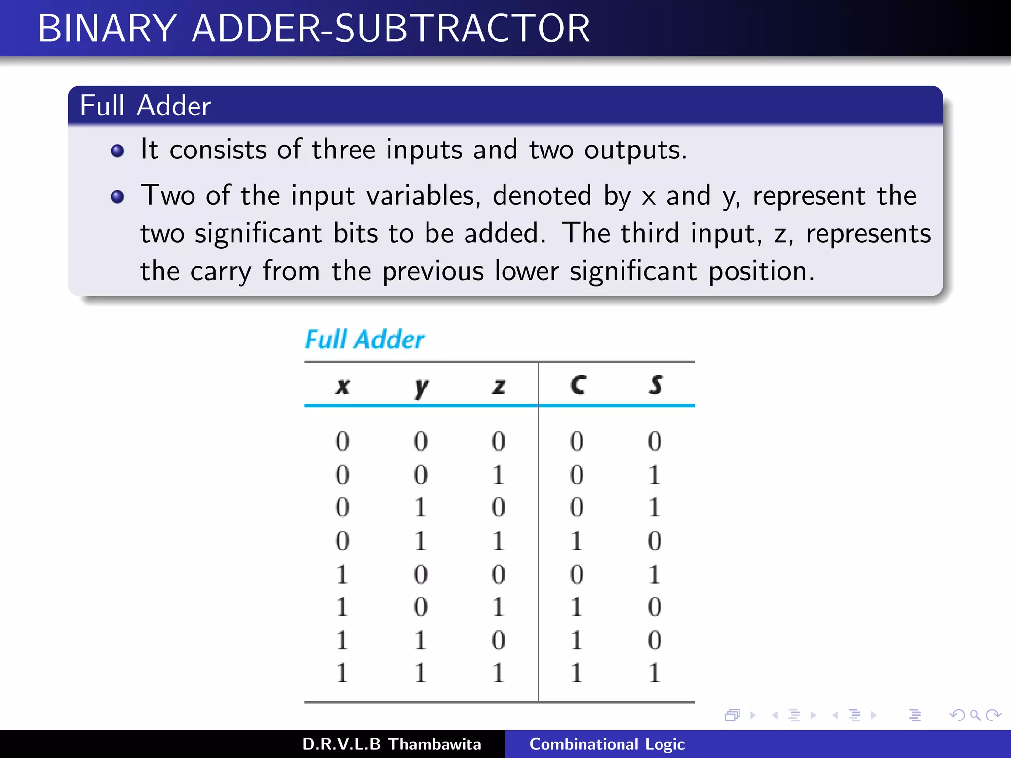 Lec 05 - Combinational Logic | PPT Lec 05 - Combinational Logic | PPT