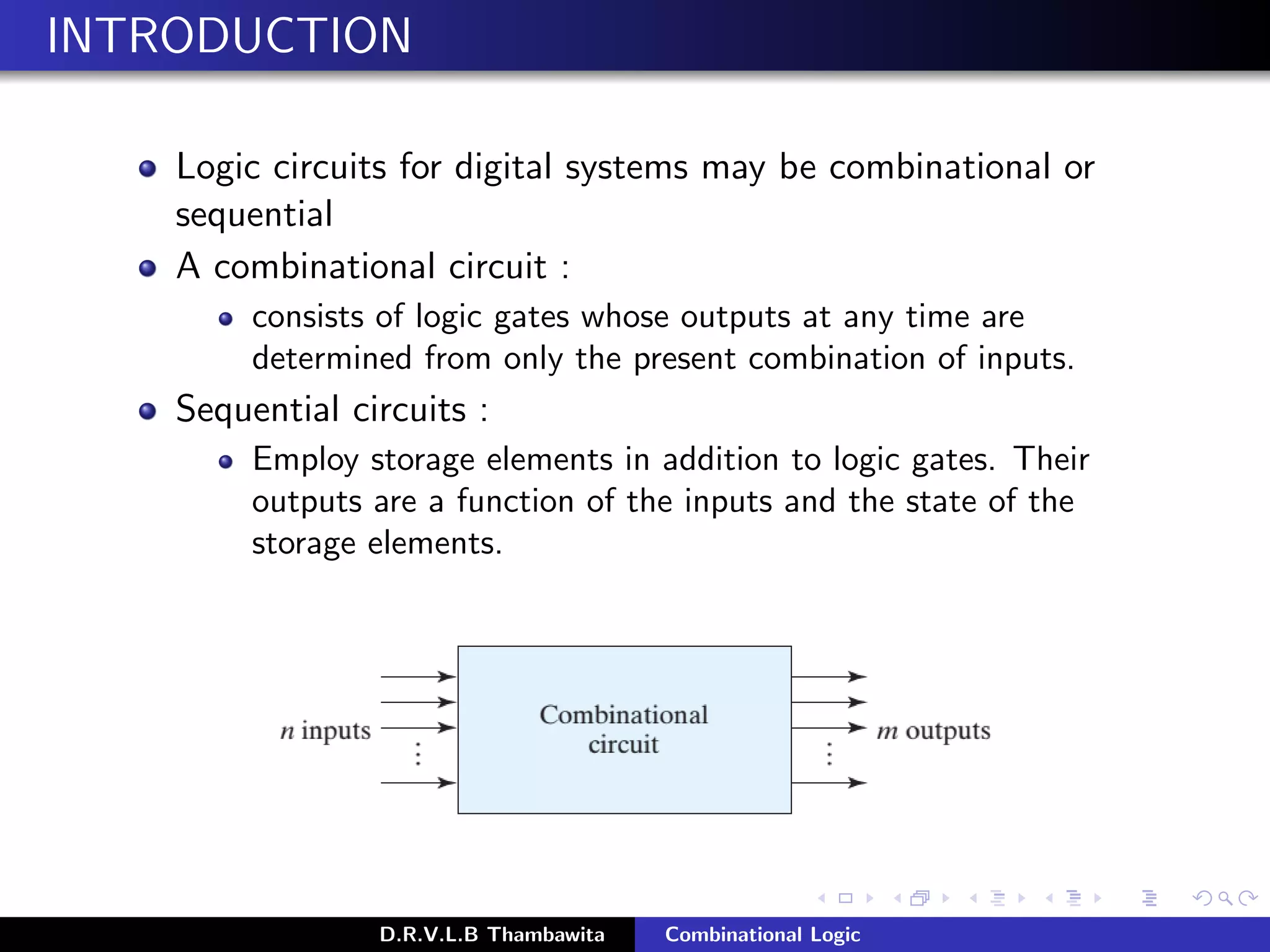 Lec 05 - Combinational Logic | PPT Lec 05 - Combinational Logic | PPT