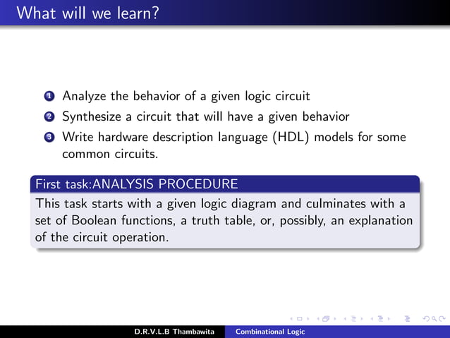 Lec 05 - Combinational Logic | PDF