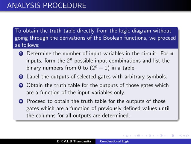 Lec 05 - Combinational Logic | PDF