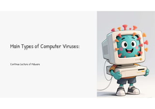Main types of computer viruses, Malware | PDF