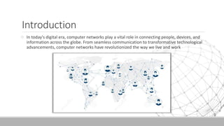 APPLICATIONS OF NETWORKS, Computer Network | PPTX