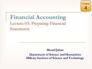 Preparing Financial Statements | PDF