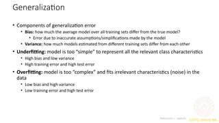 sources of error in machine learning mlb | PPT