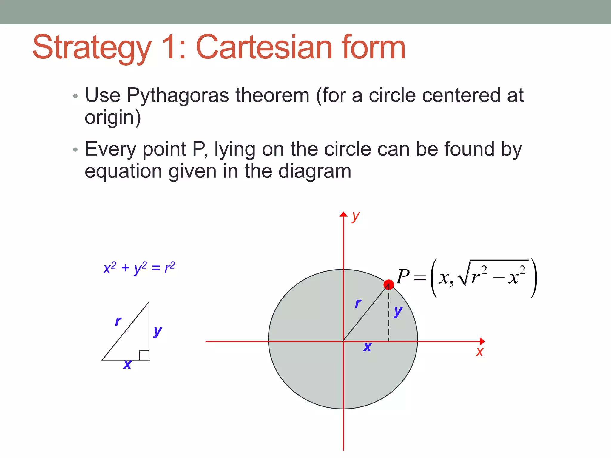 Lec05 circle ellipse | PPTX