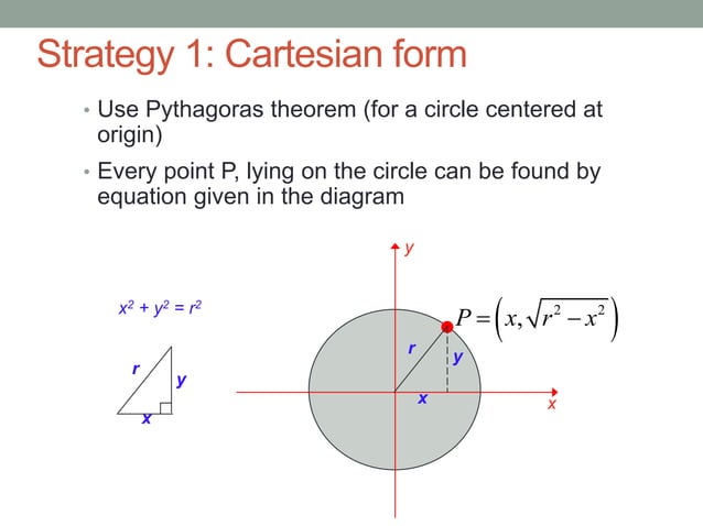 Lec05 circle ellipse | PPT