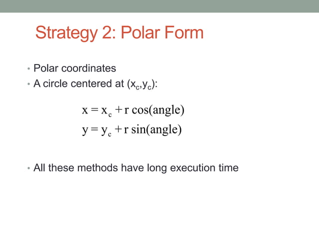 Lec05 circle ellipse | PPT