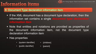 XML Information set | PPT