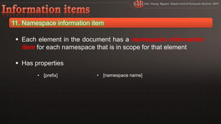 XML Information set | PPT