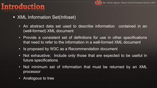 XML Information set | PPT