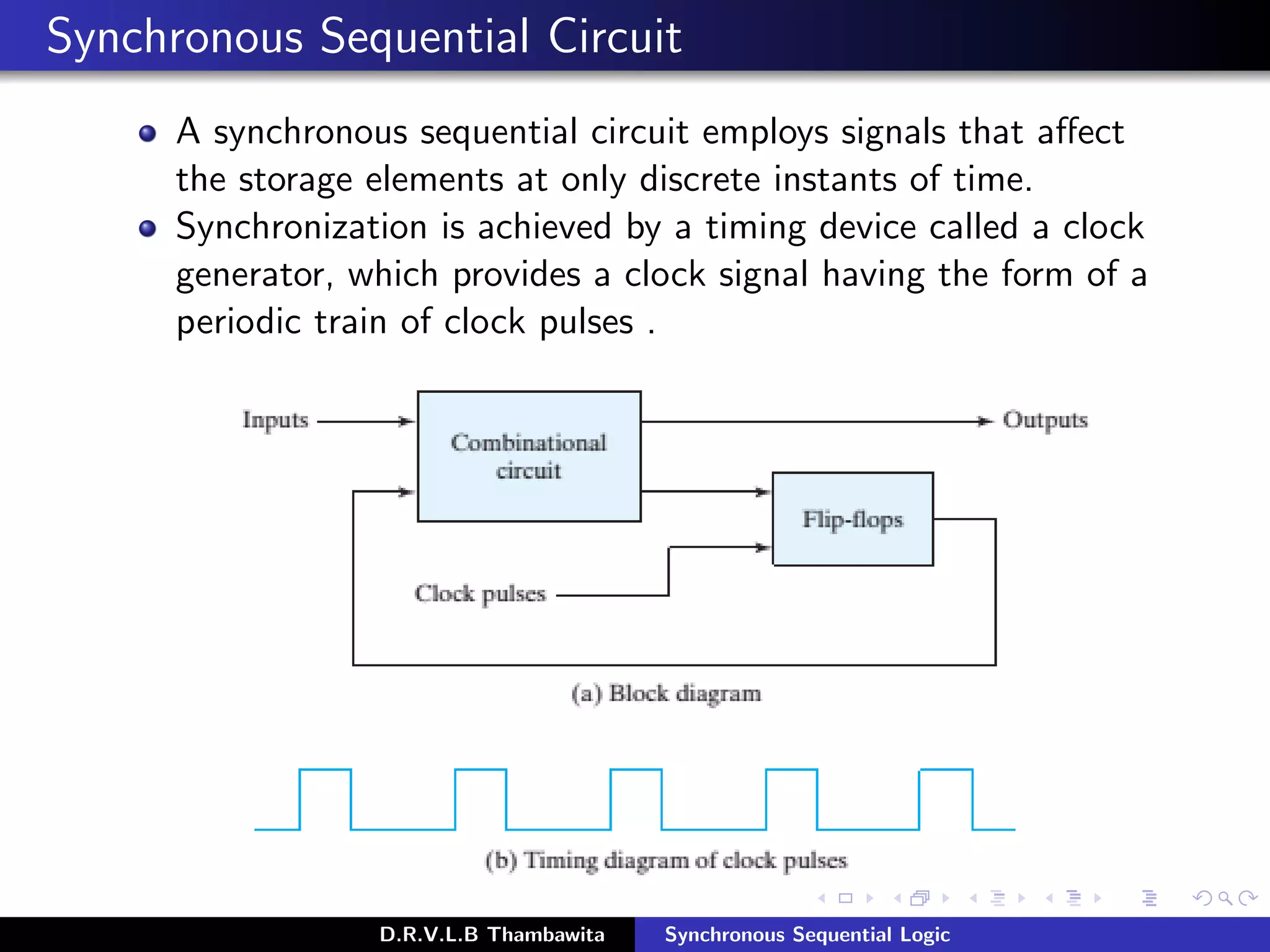 Lec 06 - Synchronous Sequential Logic | PDF