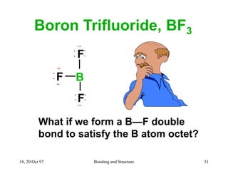 Chemical Bonding and Molecular Structure | PPT