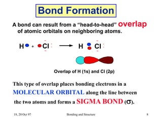 Chemical Bonding and Molecular Structure | PPT