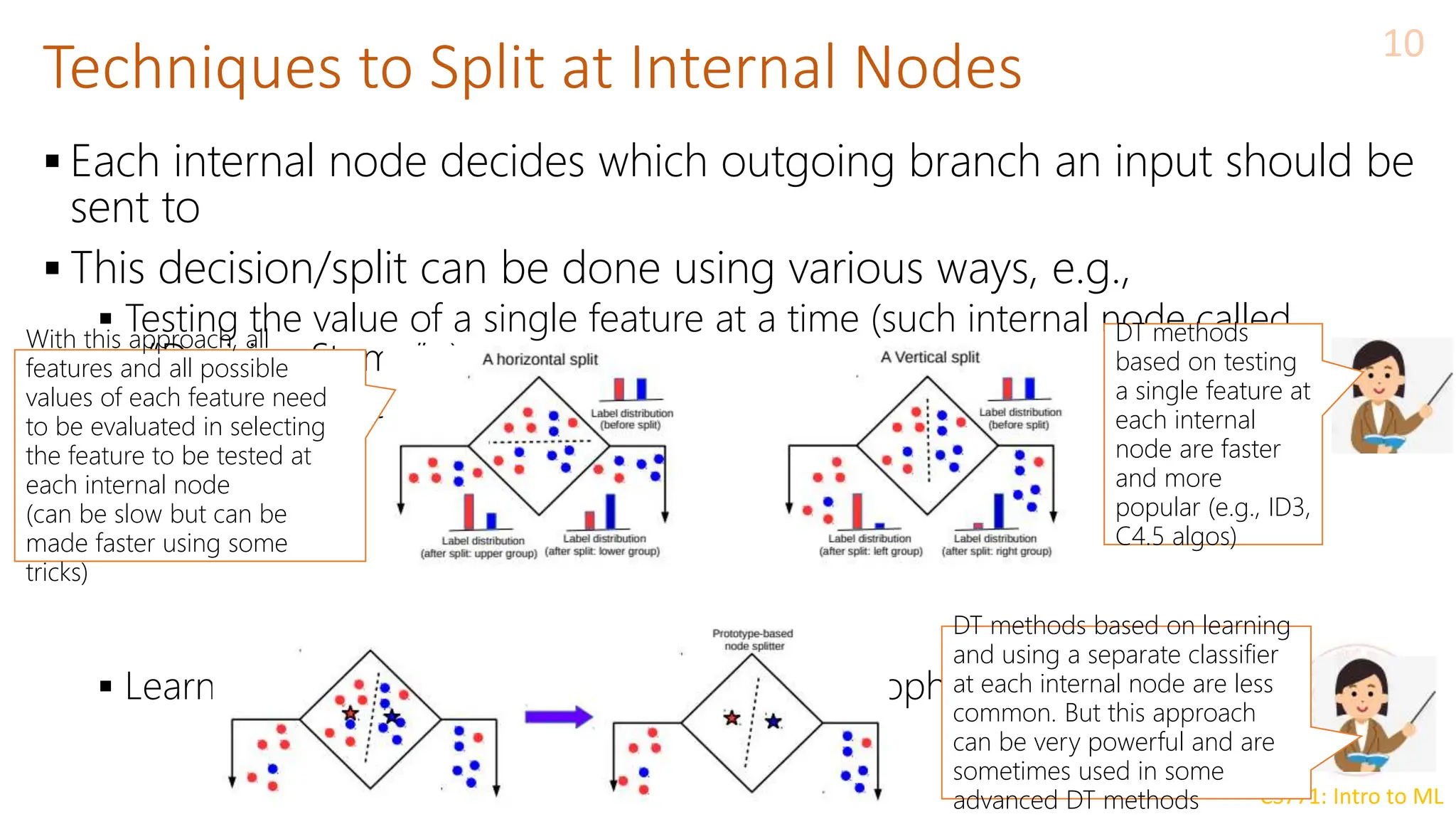 lecture notes about decision tree. Its a very good | PPTX
