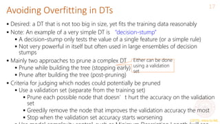 lecture notes about decision tree. Its a very good | PPTX