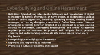 Digital citizenship and online etiquette ICT chapter 06 | PPTX