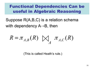Functional Dependencies in rdbms with examples | PPT