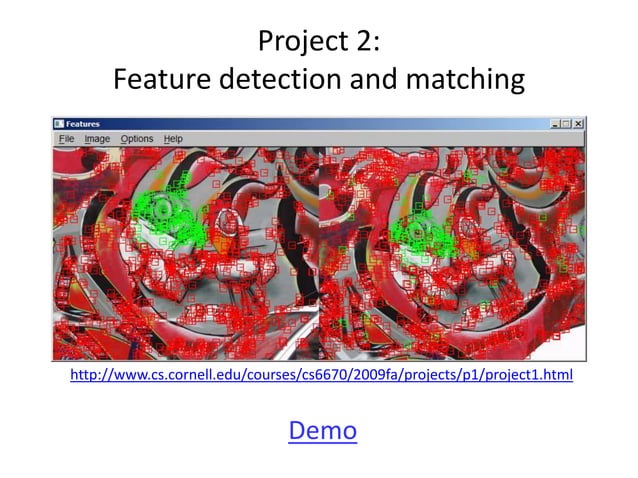 Computer Vision descriptors | PPT
