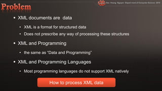 Processing XML | PPT