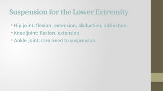 lec#06 Techniques Of Suspension Therapy.pptx