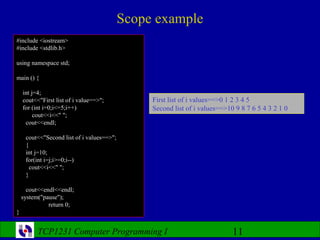 Computer Programming- Lecture 7 | PPT