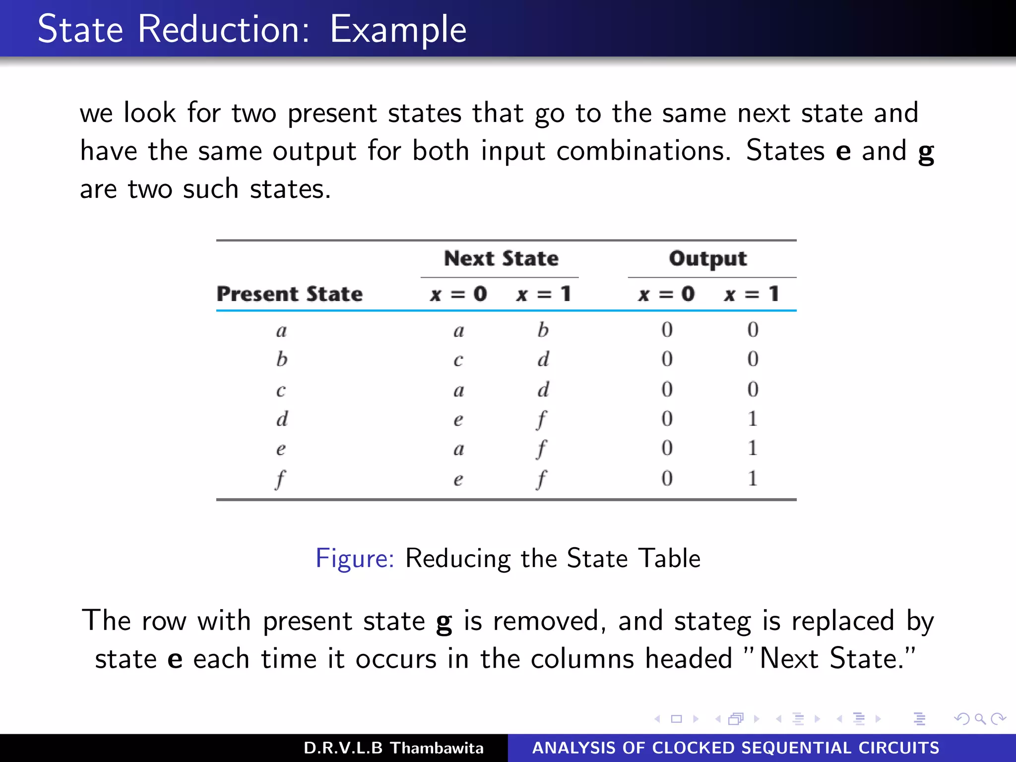 Lec 07 - ANALYSIS OF CLOCKED SEQUENTIAL CIRCUITS | PDF