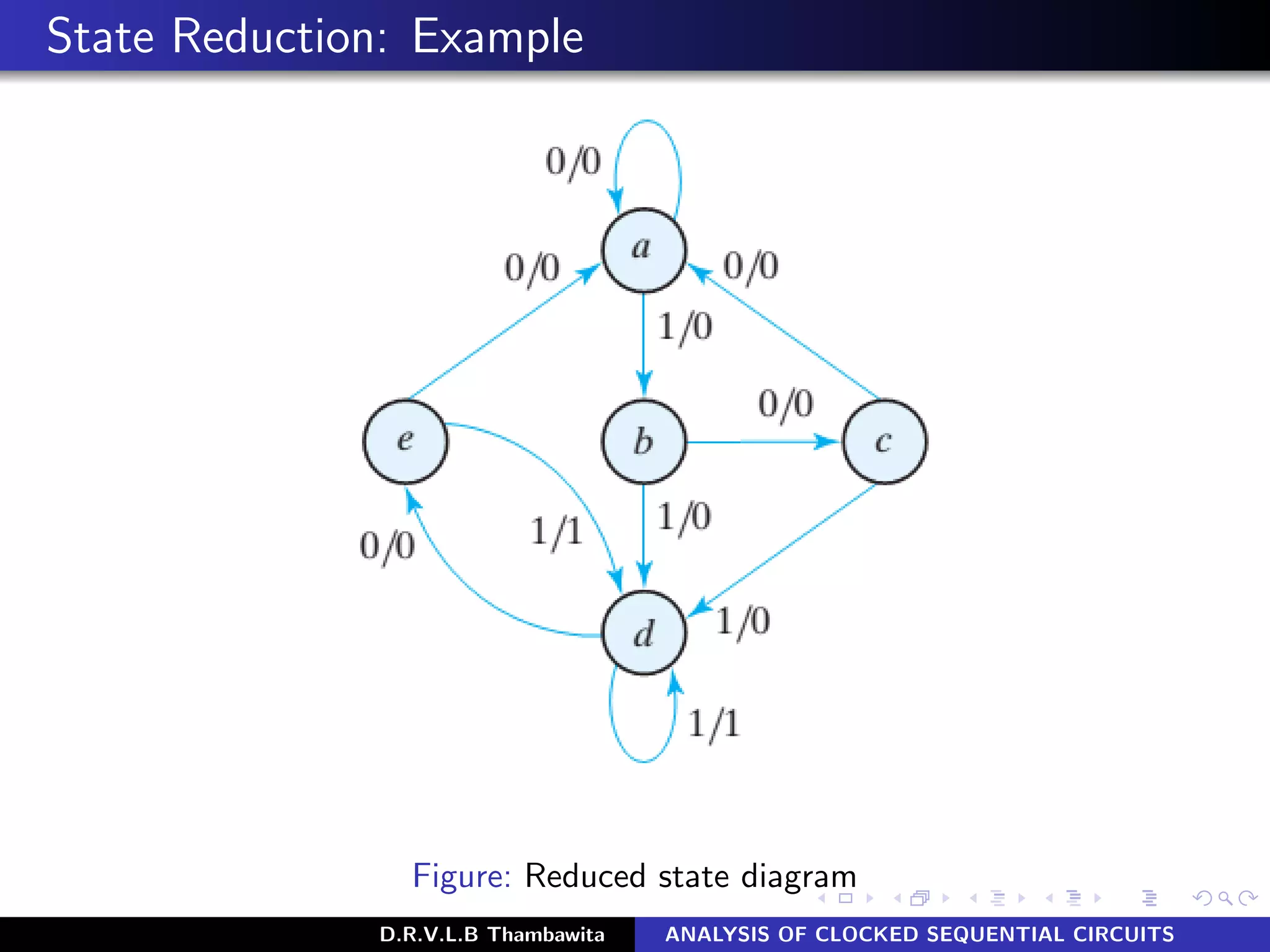 Lec 07 - ANALYSIS OF CLOCKED SEQUENTIAL CIRCUITS | PDF