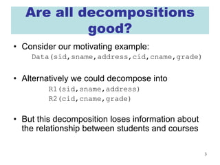 normalization in database management system | PPT