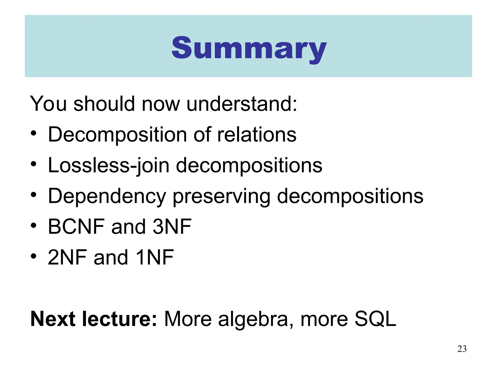 database management system normalisation | PPT