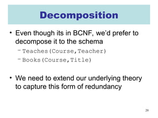 database management system normalisation | PPT