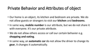 Lec07 data hiding and encapsulation | PPT