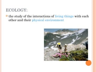 Ecology Lec 07 2016 | PPT