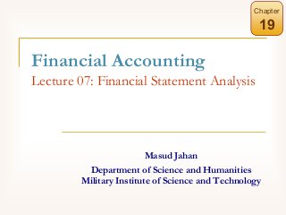 Financial Statement Analysis | PDF