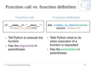 Comprehensive Guide to Functions, Modules, Specifications, and Testing ...