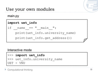 Comprehensive Guide to Functions, Modules, Specifications, and Testing ...