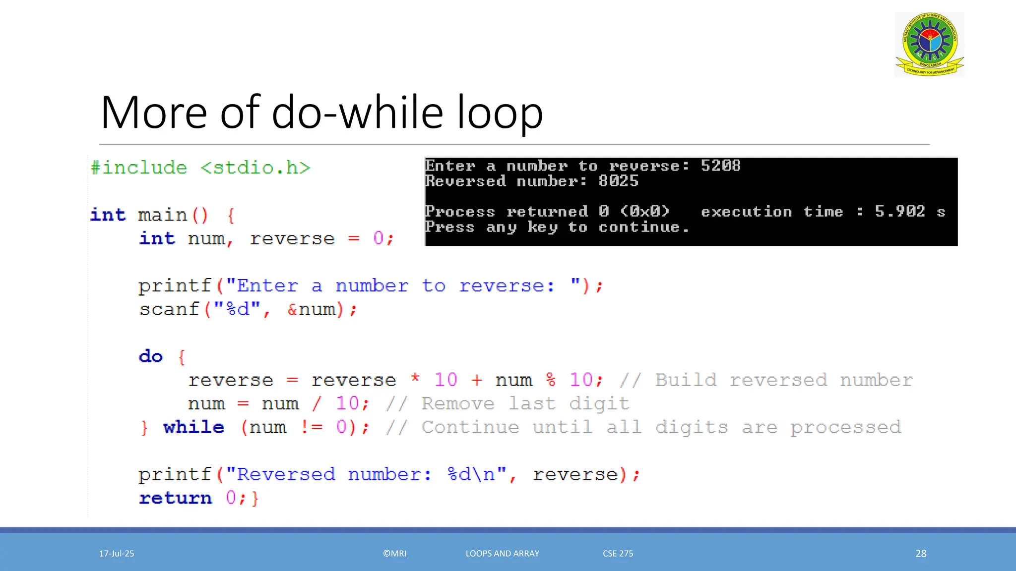 Understanding loops and array in programming | PDF