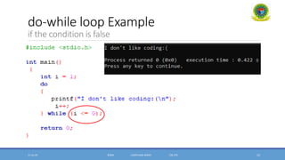 Understanding loops and array in programming | PDF