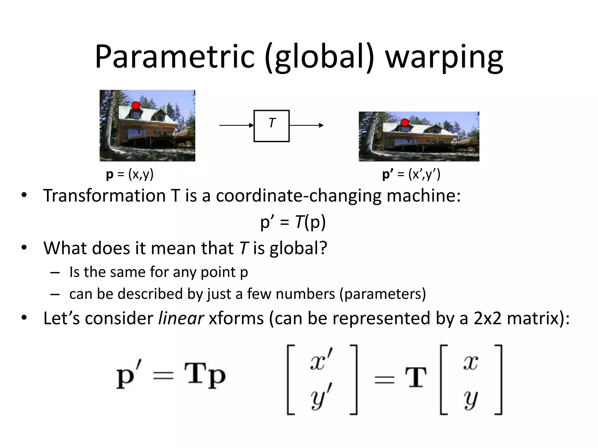 Computer Vision Transformations Pptx 3 D Graphics Computer